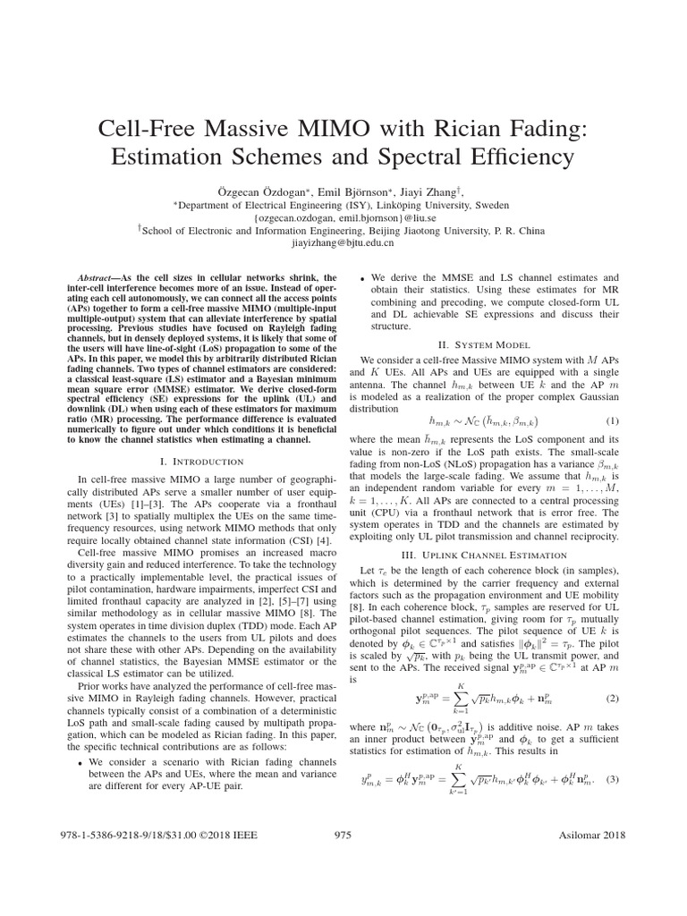 paper1 | PDF | Mimo | Telecommunications Engineering