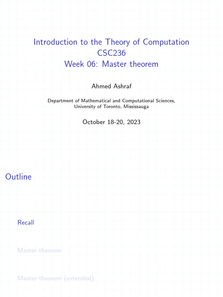 Lec06 Annotated | PDF | Mathematical Relations | Theoretical Computer Science