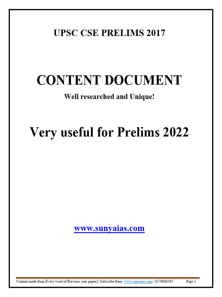 2017 pyq upsc_unlocked | PDF | Taxes | Value Added Tax