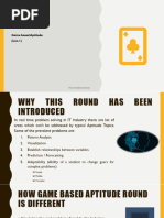 Capgemini Questions On Game Based Aptitude Test | PDF | Reason ...