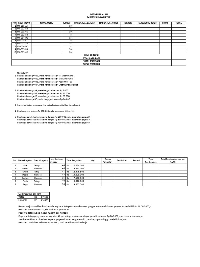 Latihan Logika | PDF
