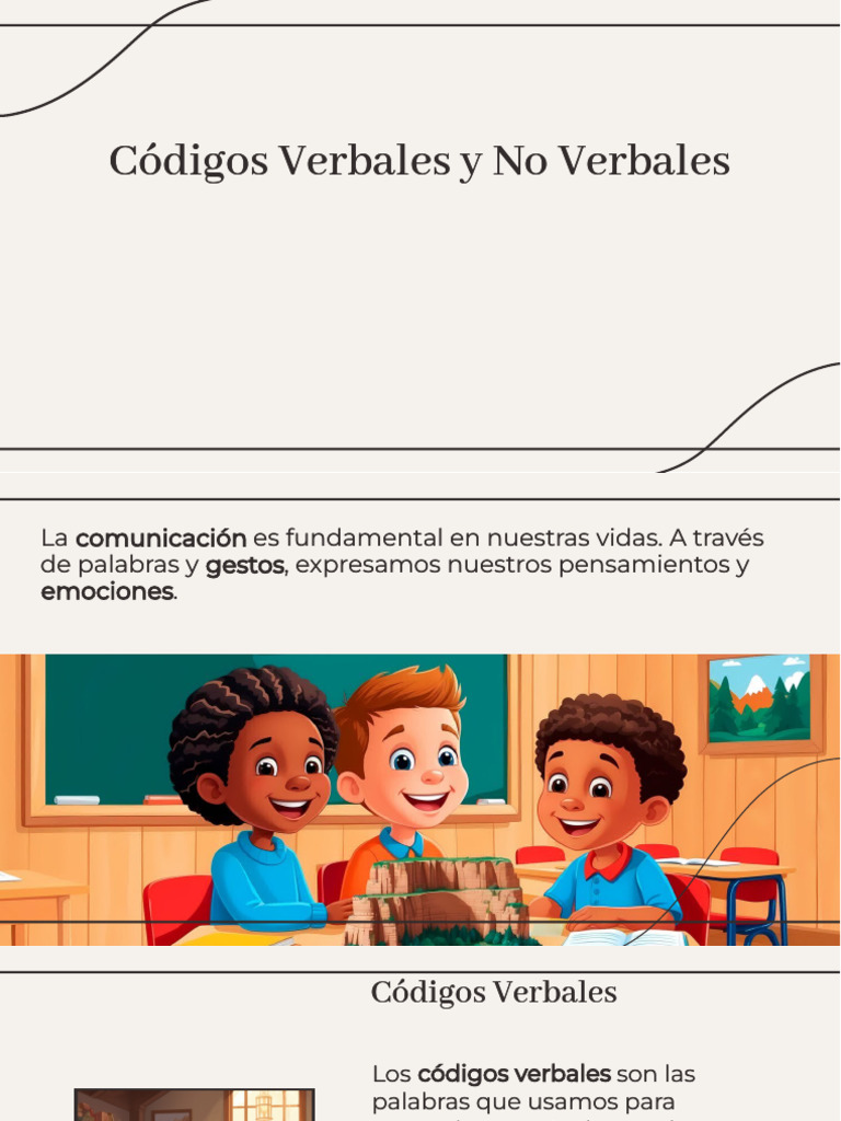 6° Codigos Verbales y No Verbales - Ok | PDF