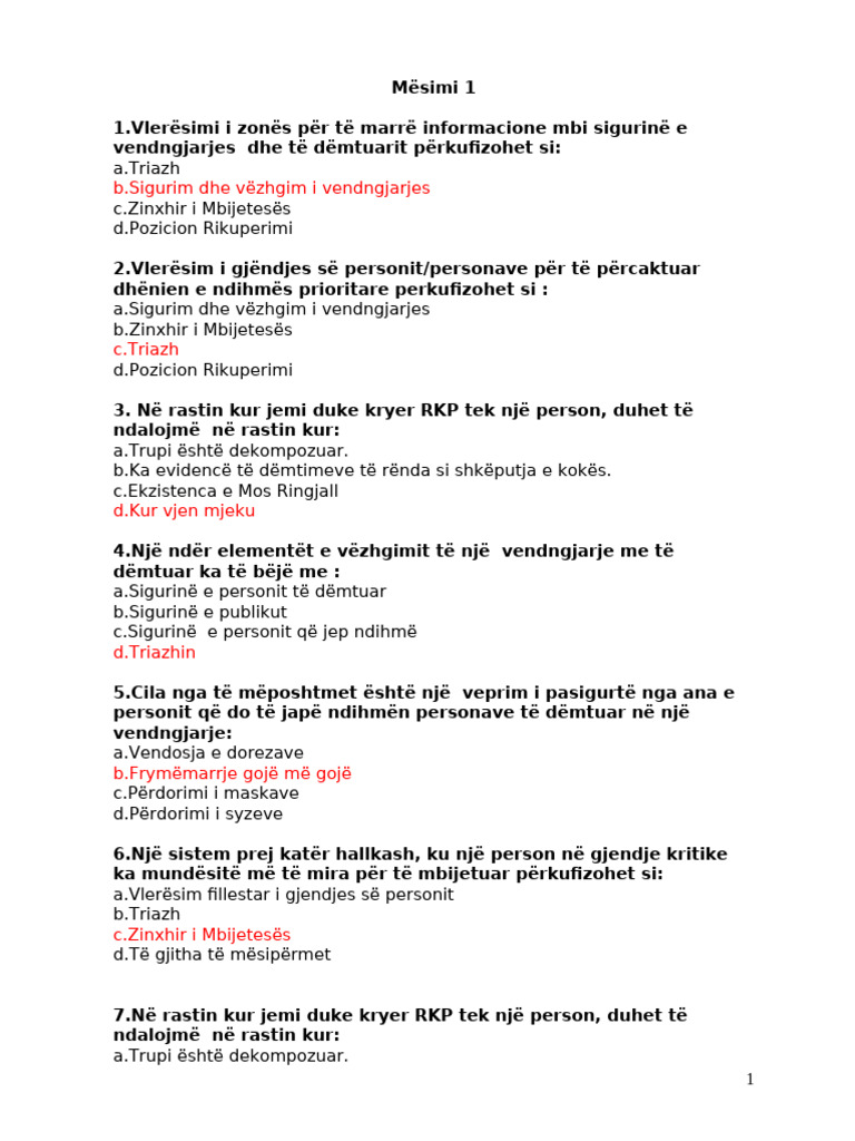 Pyetje 1 6 KNP 1 | PDF