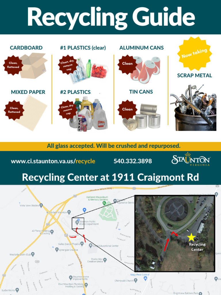 RECYCLING GUIDE - Letter 120 | PDF | Home & Garden