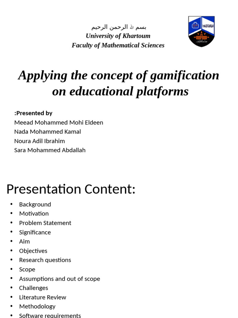 Applying The Concept of Gamification On Educational Platforms | PDF | Motivation | Motivational