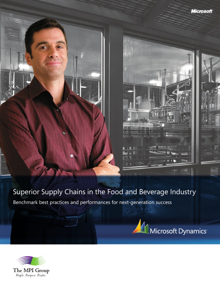 MPI Report Food-Bev | PDF | Supply Chain | Supply Chain Management