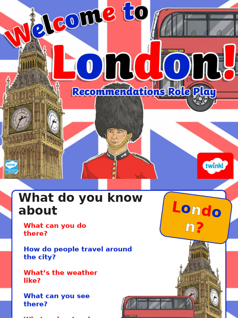 Visit London Role Play | PDF