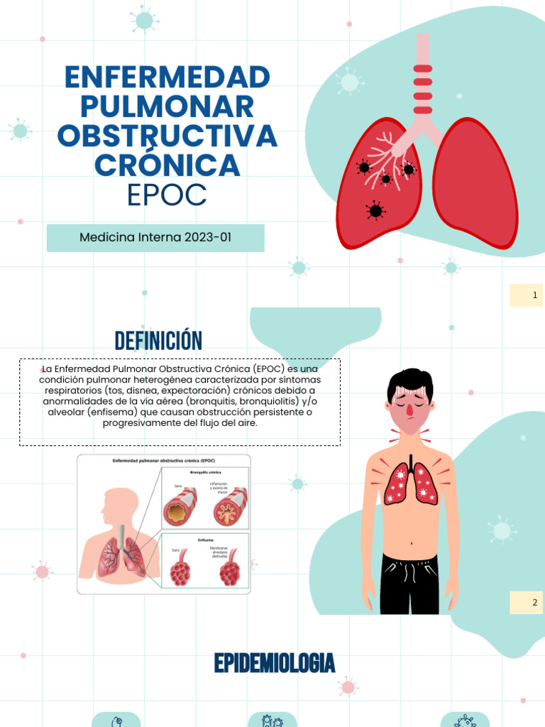 EPOC: Definición, Causas y Tratamiento | PDF | Enfermedad pulmonar ...