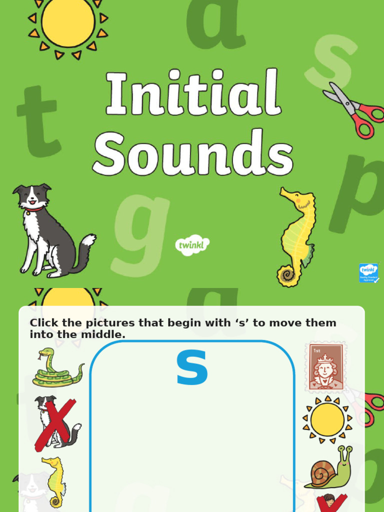 Sounds Game Powerpoint | PDF | Language Arts & Discipline