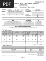 SALN Sample Form for Public Officials | PDF | Net Worth | Money
