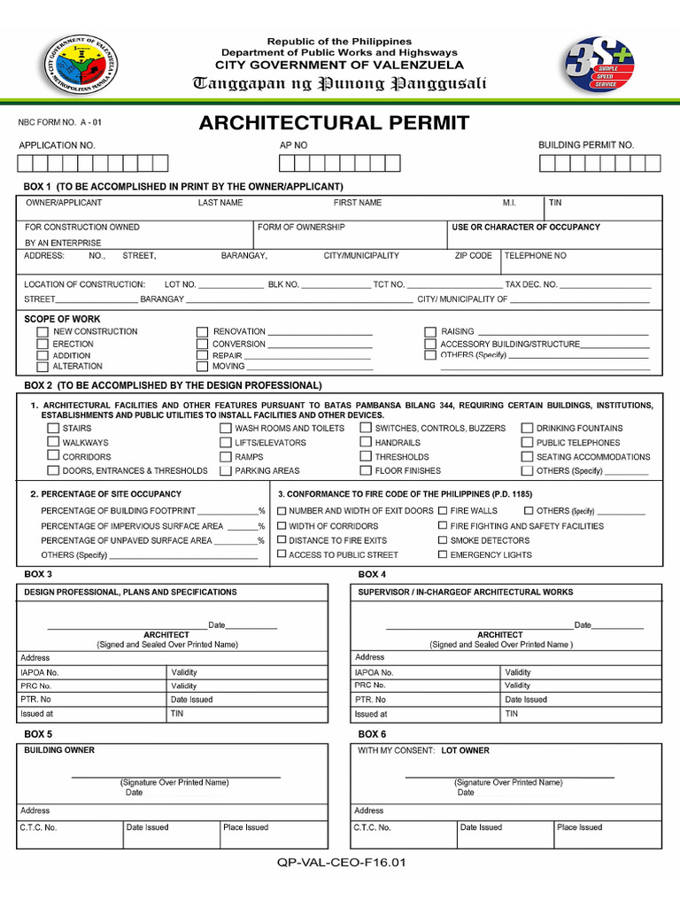 architectural_permit_form | PDF