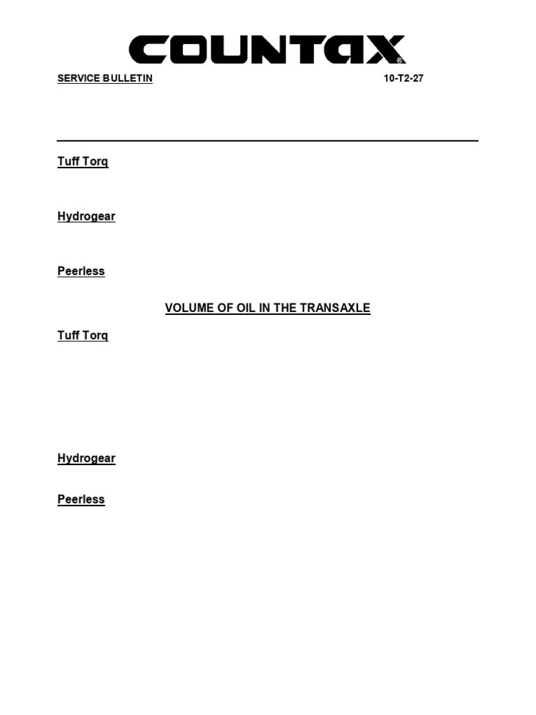 Gearbox Oils and Bleeding | PDF | Steering | Automotive Industry