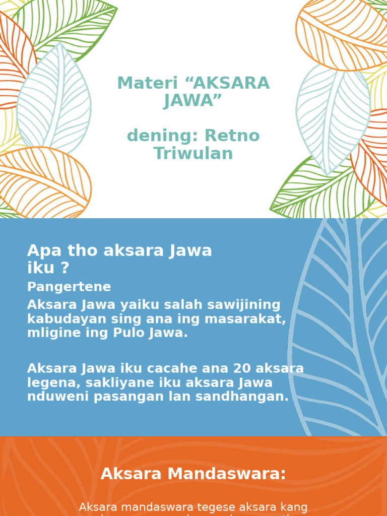 PP Materi Pawarta | PDF