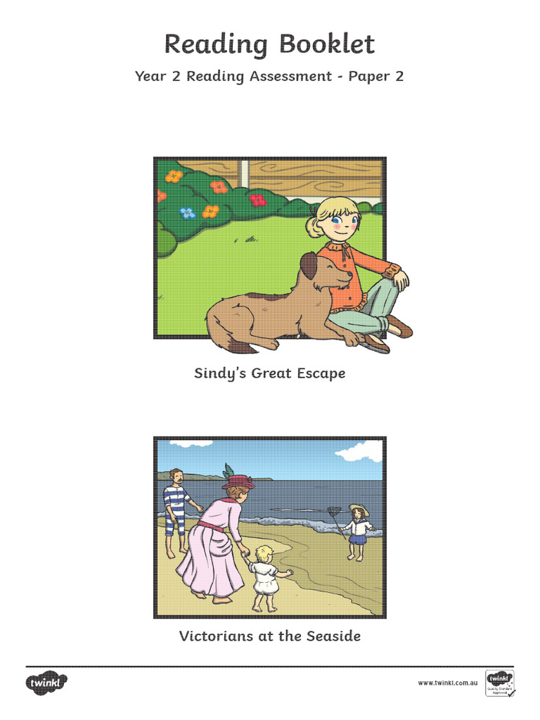 Victorians at The Seaside - Sindy - S Great Escape - Reading Booklet ...