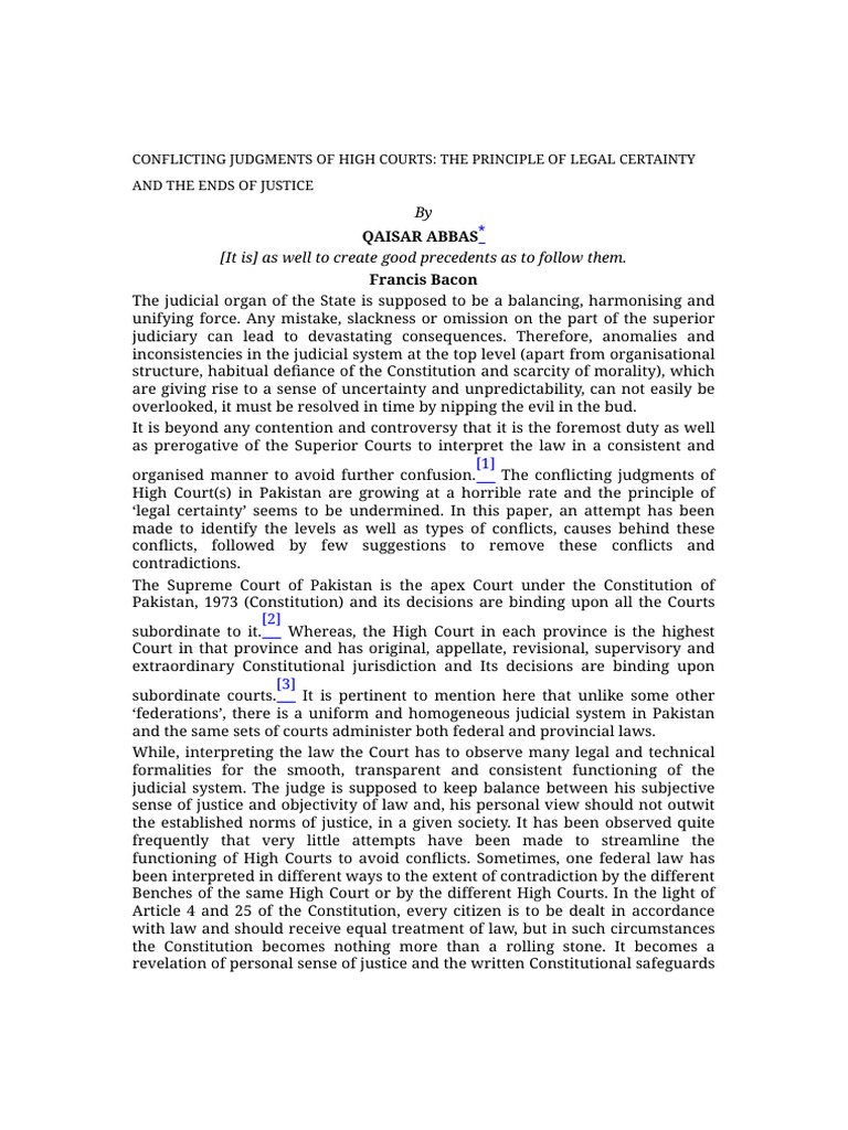 Articles 2009 | PDF | Precedent | Judgment (Law)