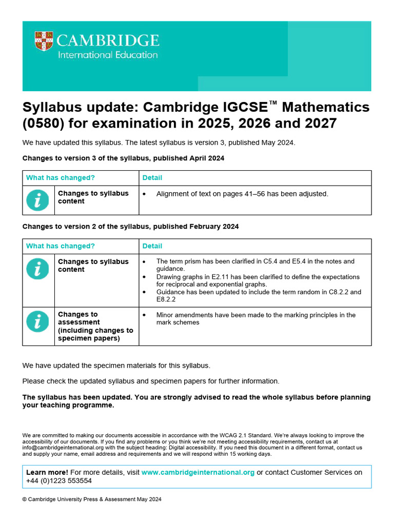 2025 2027 Syllabus Update | PDF | Technology & Engineering