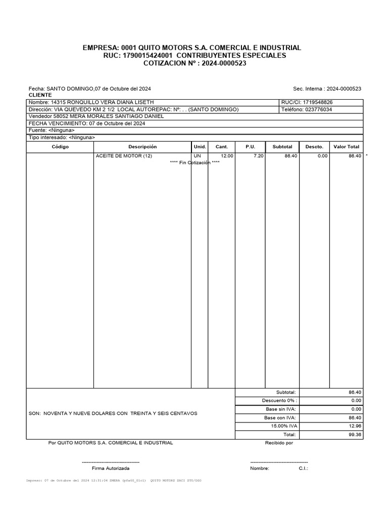Ronquillo Diana | PDF