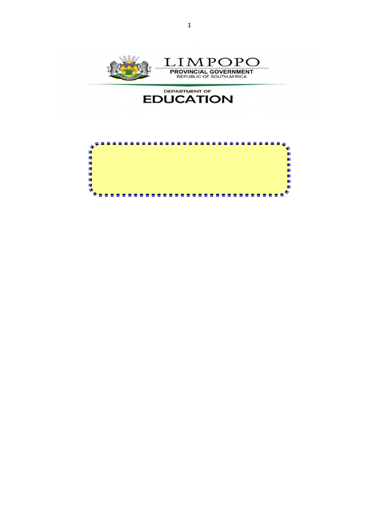 Grade 9 Geography Term 2 Memo 2023 | PDF | Economies