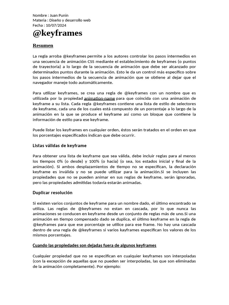 Key Frames | PDF | Informática Key Frames | PDF | Informática
