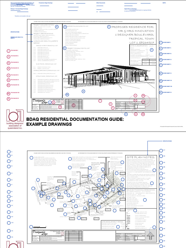CPPBDN4101_TL_ResidentialDrawingsSample_Appx | PDF | Specification ...