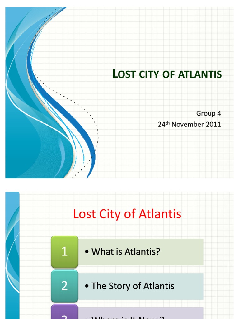 Lost City of Atlantis | PDF | Atlantis | Athens