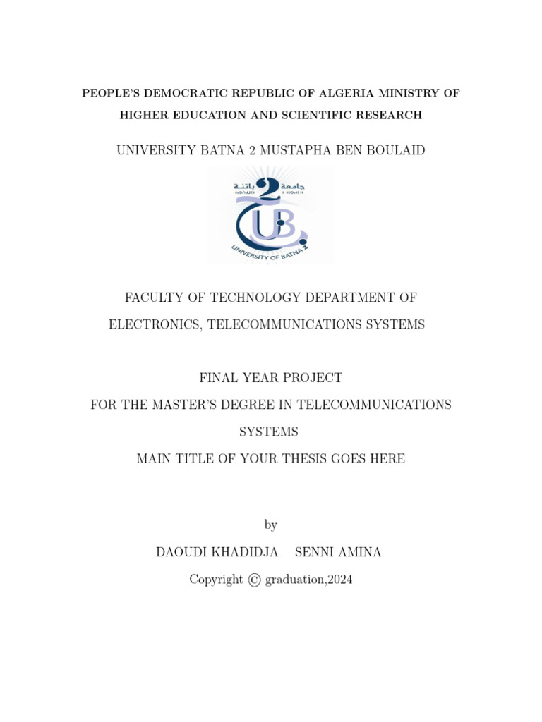 Thesis | PDF | Artificial Neural Network | Deep Learning