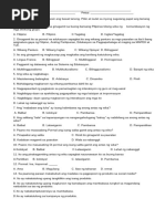 LET REVIEWER FILIPINO Final | PDF