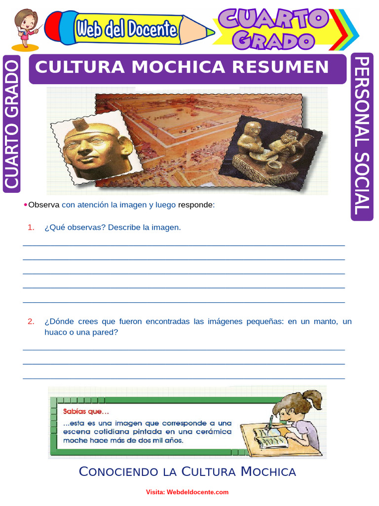 Cultura Mochica: Historia y Arte | PDF