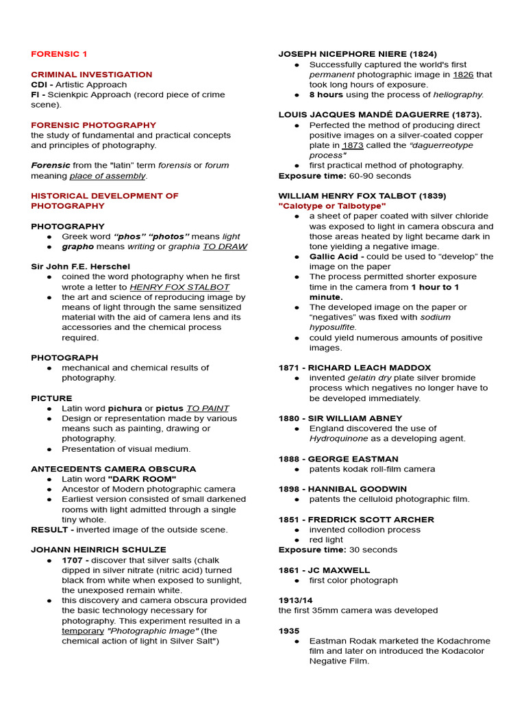 FORENSIC-1_2C | PDF | Composition (Visual Arts) | Light
