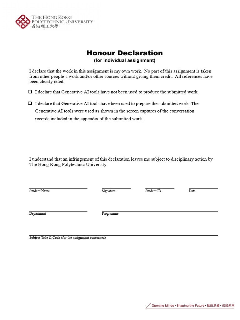 Honour Declaration Form 2024-01-14 02 - 06 - 35 2024-04-20 08 - 37 - 06 ...