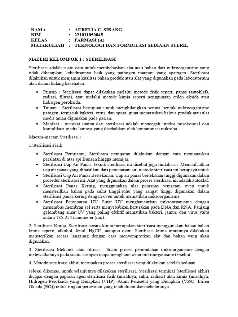 Ringkasan Aurel | PDF | Kesehatan Holistik