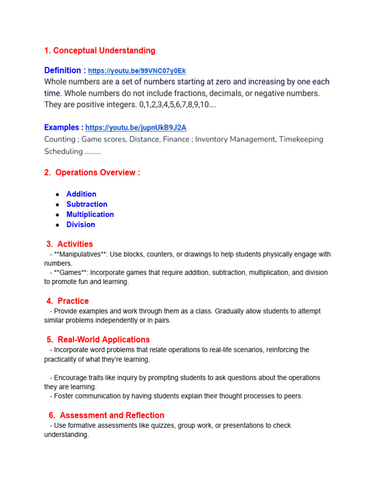 Unit 1 Overview | PDF
