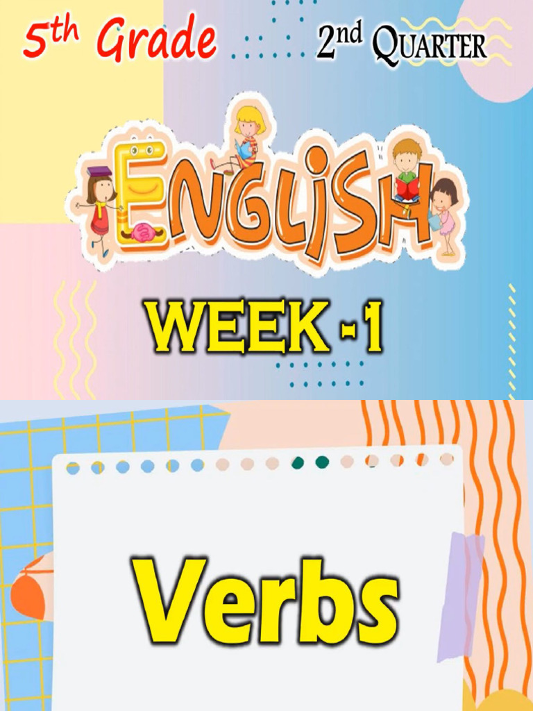 english 5 q2 week 1 verb true | PDF | Grammatical Tense | Language Families