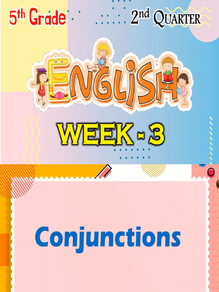 english q2 week 3 conjunctions - Copy | PDF