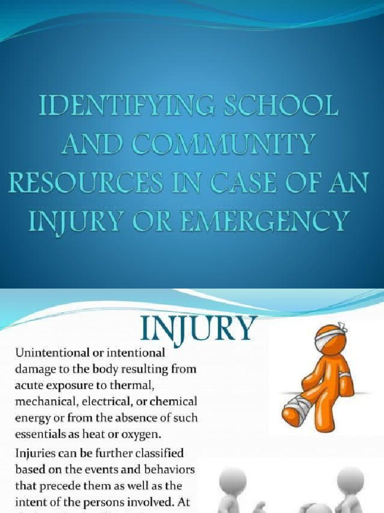 Injury and Emergency | PDF