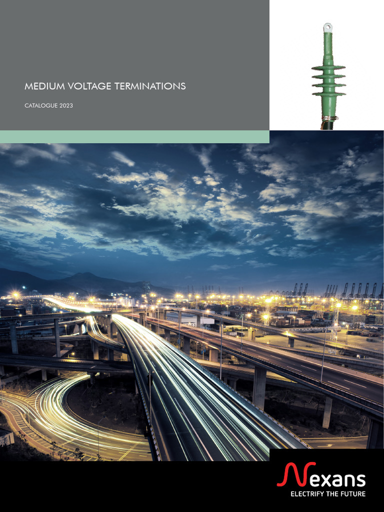 Medium Voltage Terminations Catalogue 2023 | PDF | Insulator ...