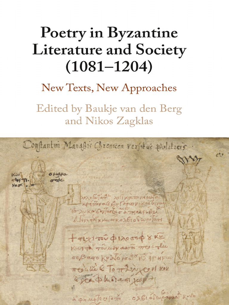 Byzantine Poetry and Society (1081-1204) | PDF | Poetry | Byzantine Empire