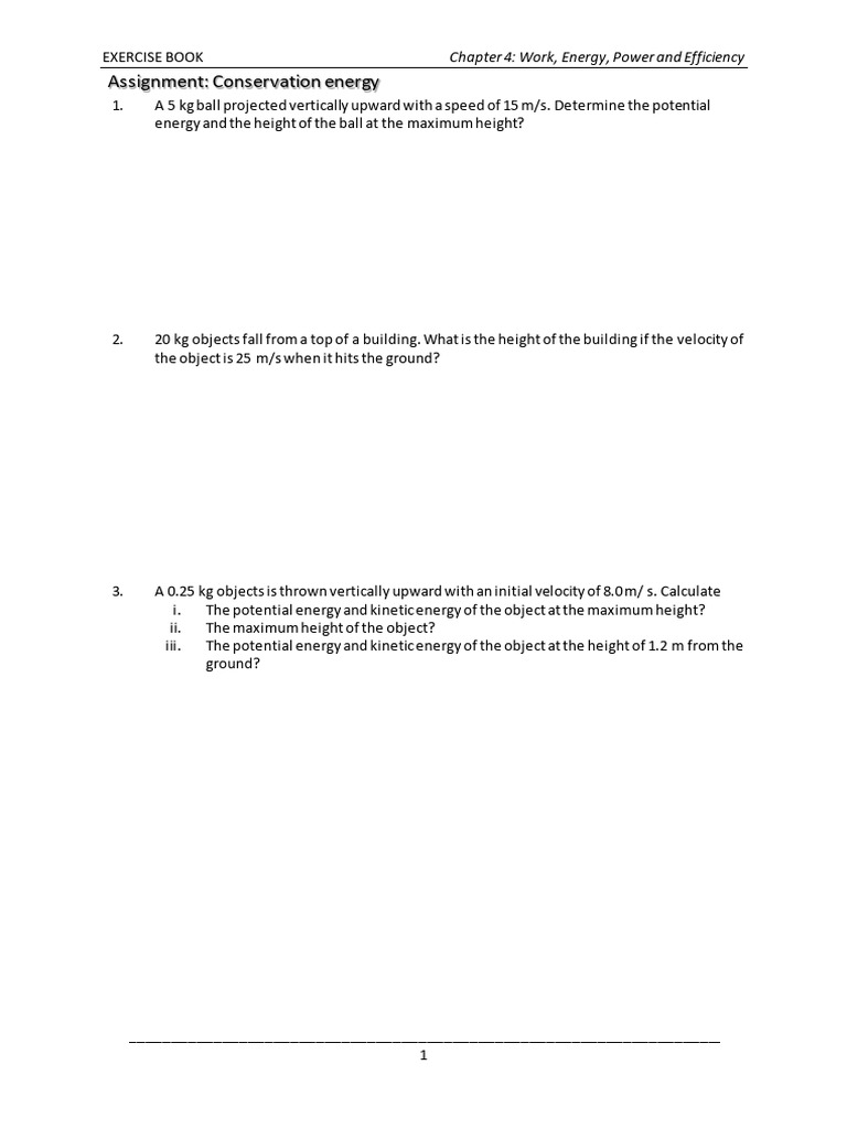 Assignment FORCE and Moment | PDF