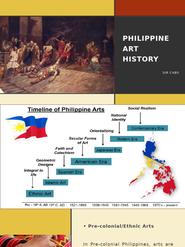 Lesson 3 Philippine Art History | PDF | Philippines | Sculpture