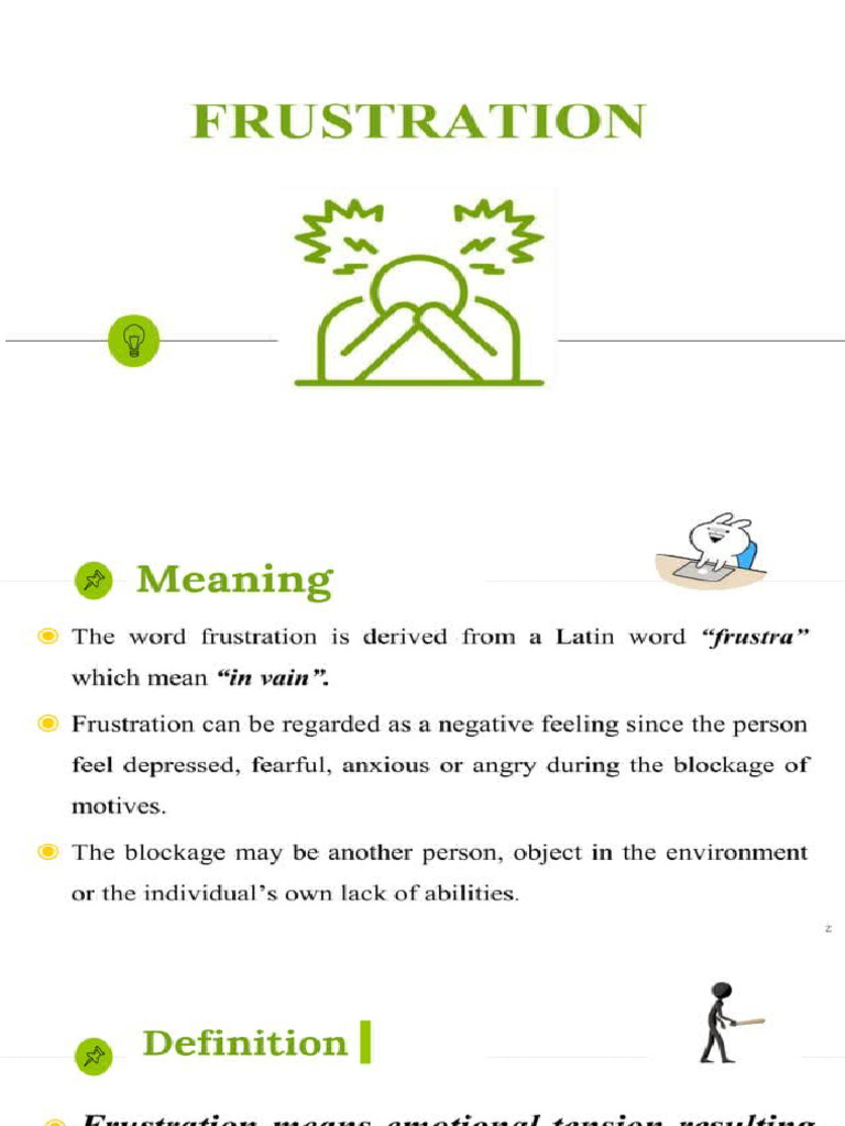 Frustration Intro | PDF