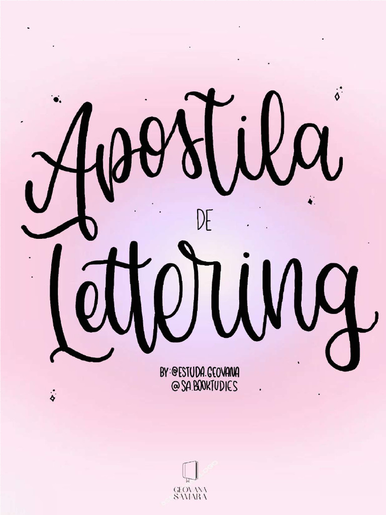 Apostila de Lettering e Caligrafia | PDF