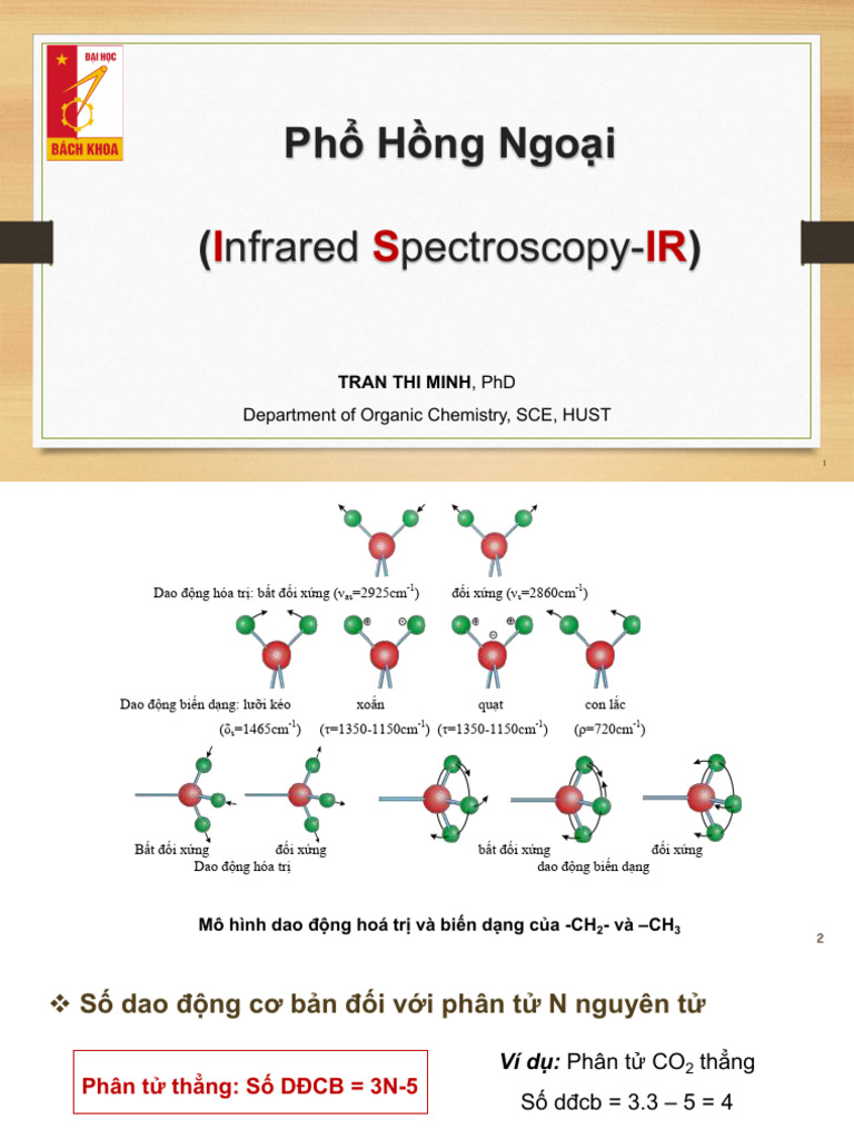 Handout Lecture 2 IR-spectroscopy 2023-1 | PDF