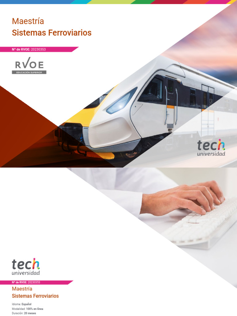 Maestria Sistemas Ferroviarios | PDF | Transporte ferroviario | Plan de estudios