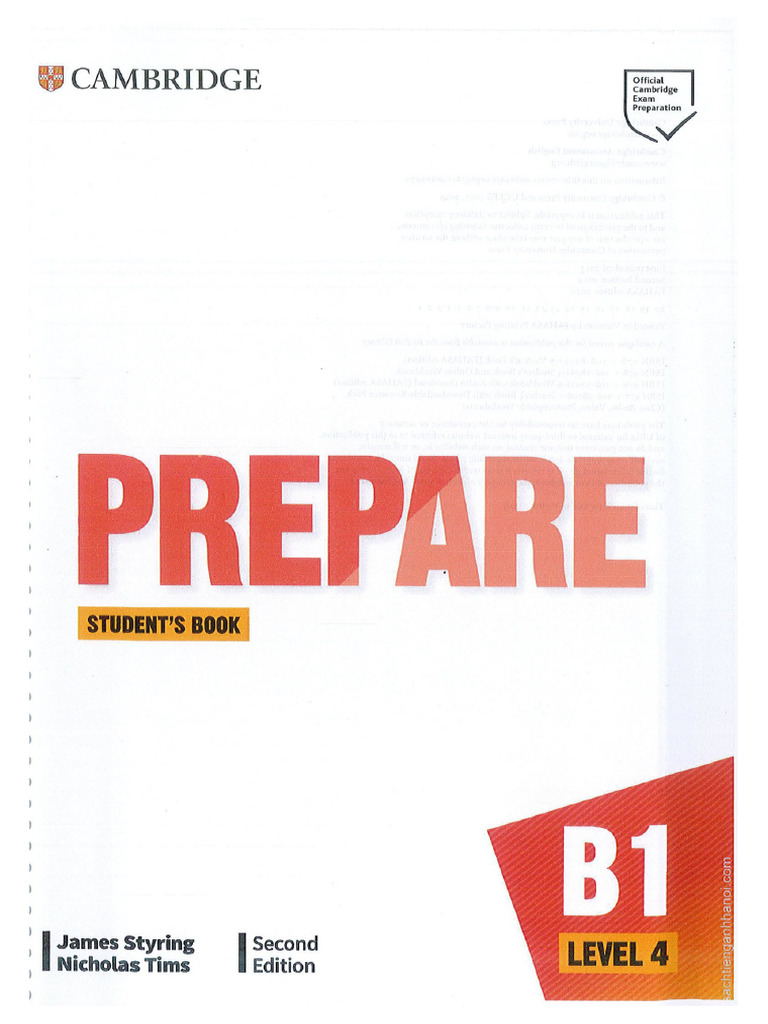 Prepare 2nd Level 4 SB | PDF