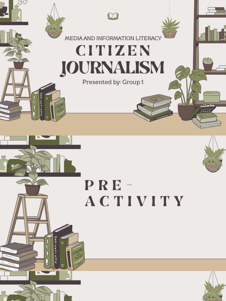 Citizen Journalism | PDF | Journalism | Public Sphere