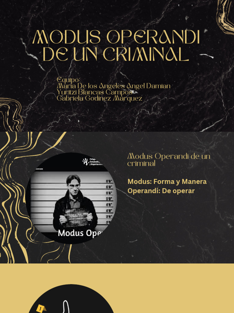 Modos Operandi | PDF