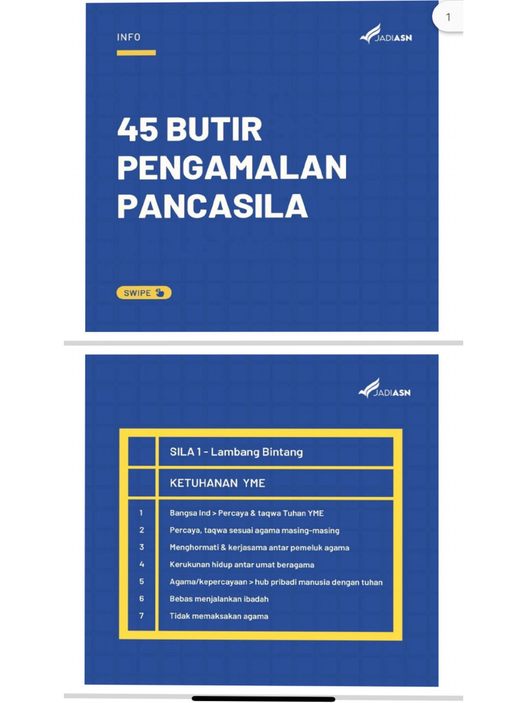 45 BUTIR Pancasila-1 | PDF