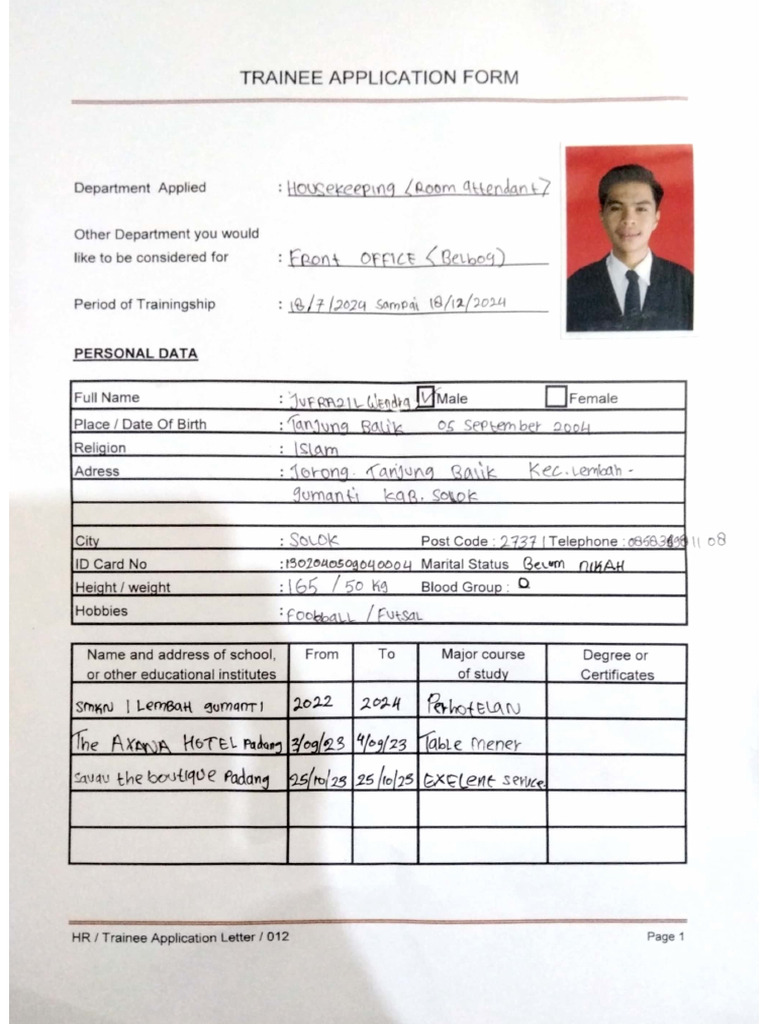 Jufrazil Wendra | PDF