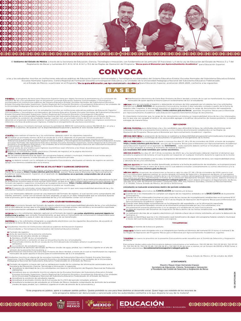 Becas Bienestar para Universitarios | PDF | Educación más alta | México