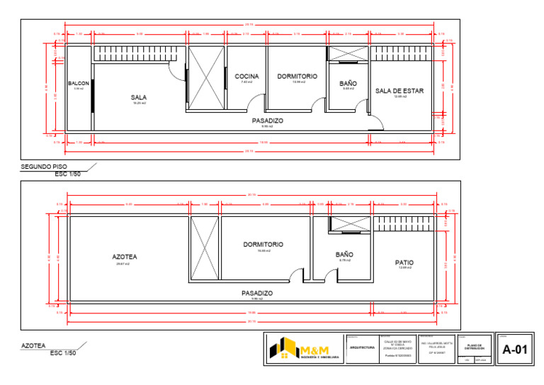 Plano de Distribucion-A2 | PDF